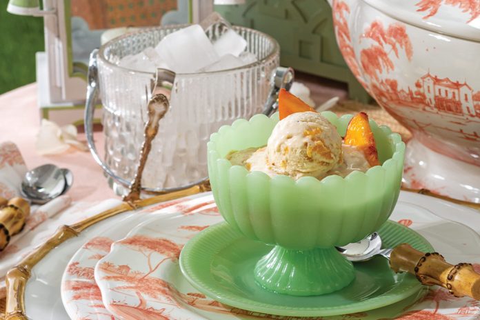 Peaches Foster Ice Cream - Victoria